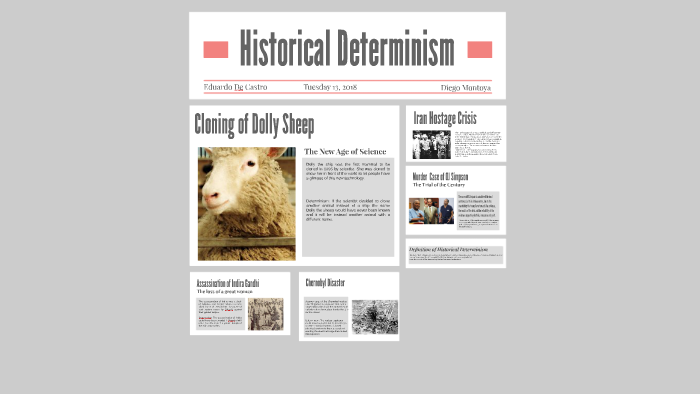 Historical determinism by Eduardo De Castro on Prezi