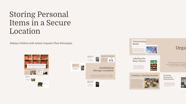 Storing Personal Items in a Secure Location by Kelsey Morlong on Prezi