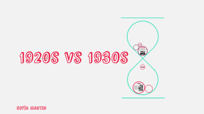 1920s vs 1930s by Sofi Martin on Prezi