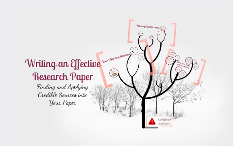 Finding and Using Credible Sources in Research by Amanda Mace on Prezi