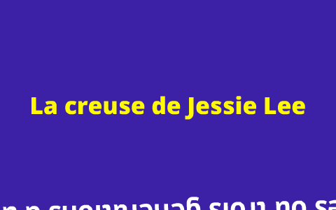 La Cruse de Jesse Lee by trevor kovits on Prezi