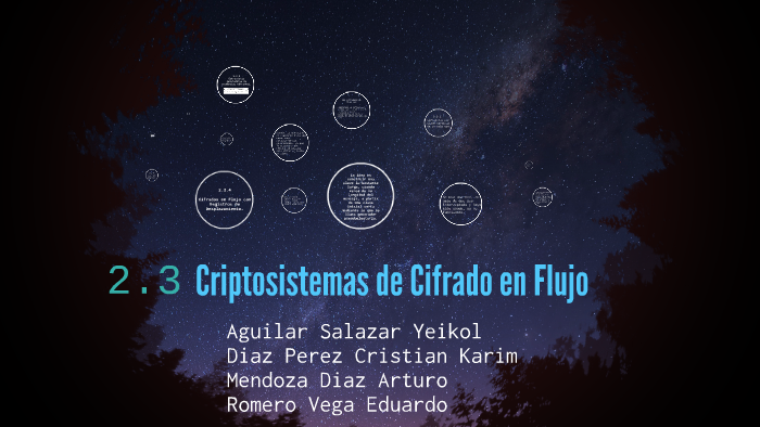 Criptosistemas de Cifrado en Flujo by Yeik Aguilar on Prezi