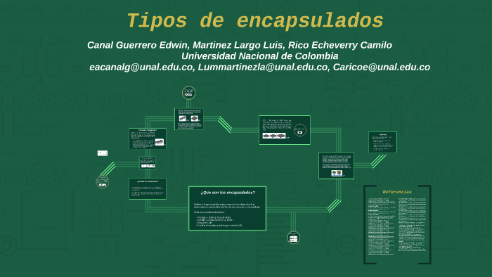 Tipos de encapsulados by Edwin Canal on Prezi