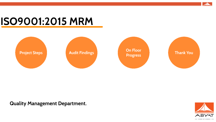 ISO 9001:2015 MRM by abdulrahman alsayed on Prezi