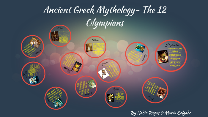 Ancient Greek Mythology: The 12 Olympians by Maria Selgado on Prezi