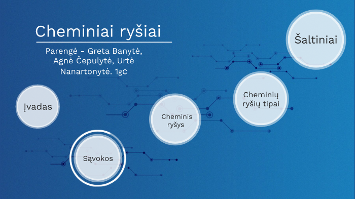 Cheminiai ryšiai by Greta Banyte on Prezi