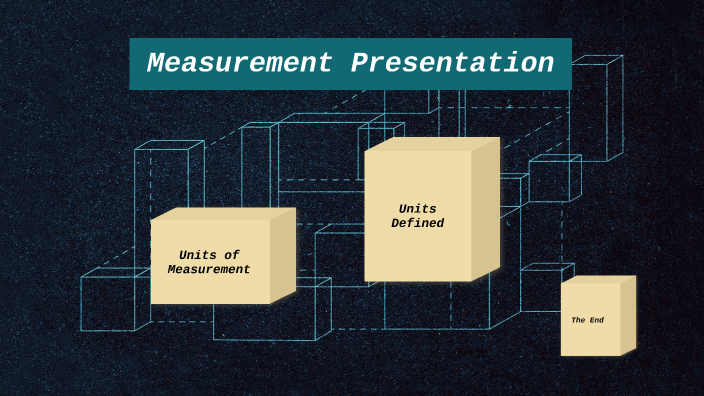 Explanation: Measurement Presentation by Parker Montgomery on Prezi