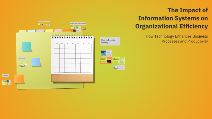 The Impact of Information Systems on Organizational Efficiency by Ahmad ...