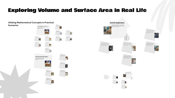 Exploring Volume and Surface Area in Real Life by edward lee on Prezi