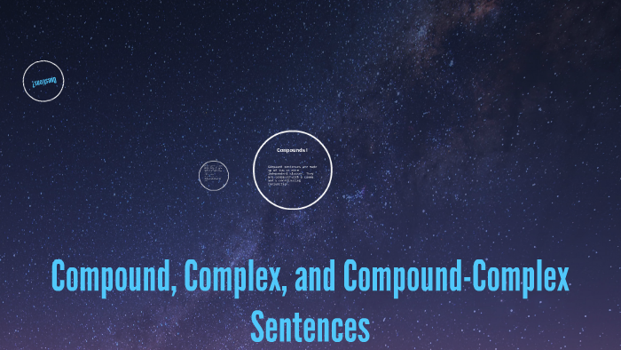 Compound, Complex, and Compound-Complex Sentences by Jake TheBoi