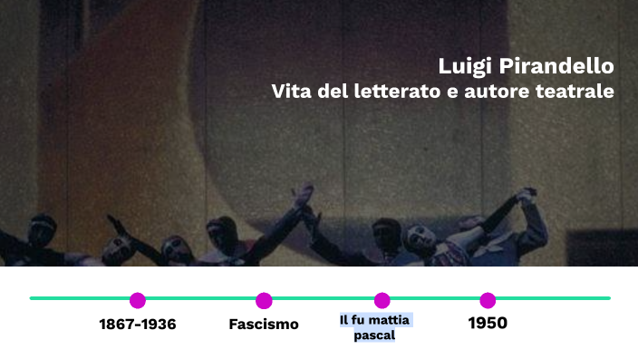 Luigi Pirandello by Luca Marco Pinter on Prezi