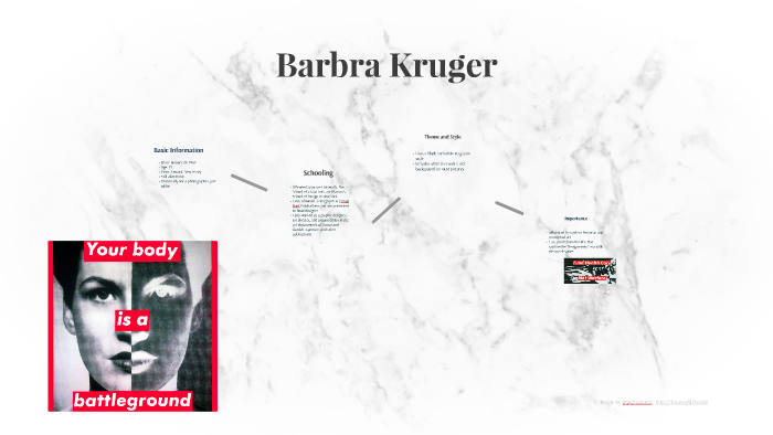 Barbra Kruger by hayley huff on Prezi
