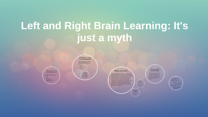 Left and Right Brain Learning: Is it a learning myth? by Ann Covey on Prezi