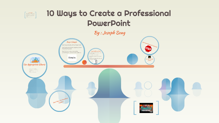 10 Ways to Create a Professional PowerPoint by Joseph Song on Prezi