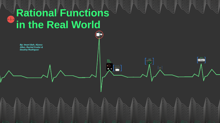 Rational Functions In The Real World By Alyssa Allen