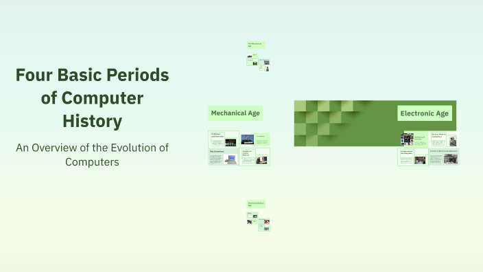 Four Basic Periods of Computer History by Faye Marielle on Prezi
