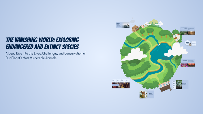 The Vanishing World: Exploring Endangered and Extinct Species by mihail ...