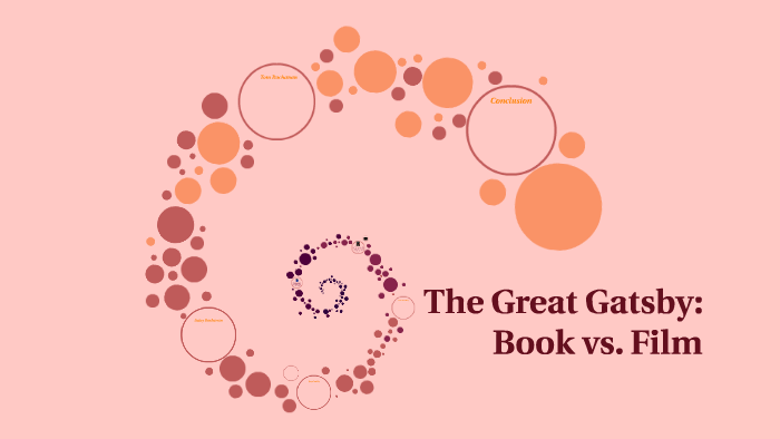 The Great Gatsby: Book vs Film by Roselyn Garcia on Prezi