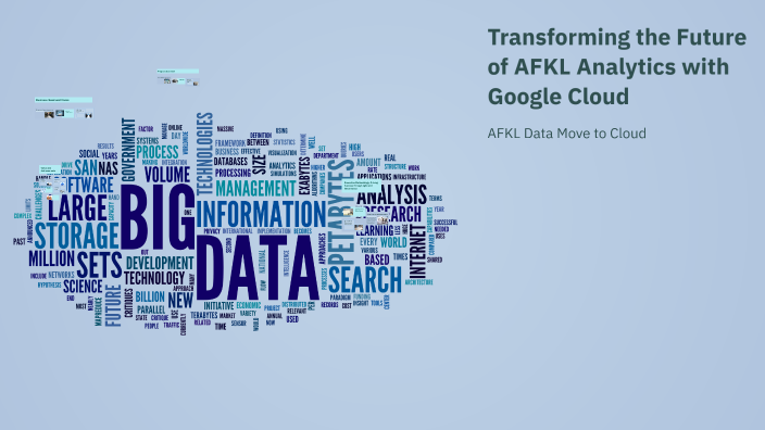 Transforming the Future of AFKL Analytics with Google Cloud by Srinithy ...