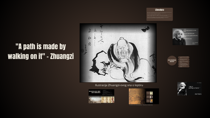 "A path is made by walking on it" - Zhuangzi by Stanislava Jovanović on ...