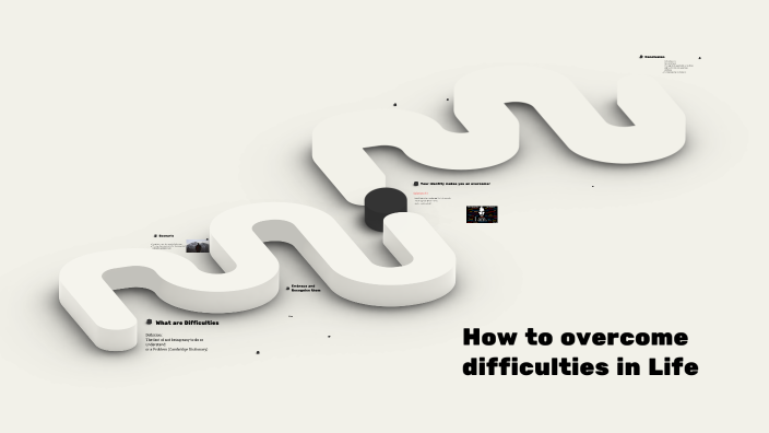 How to overcome difficulties in Life by Princewill Mbock on Prezi