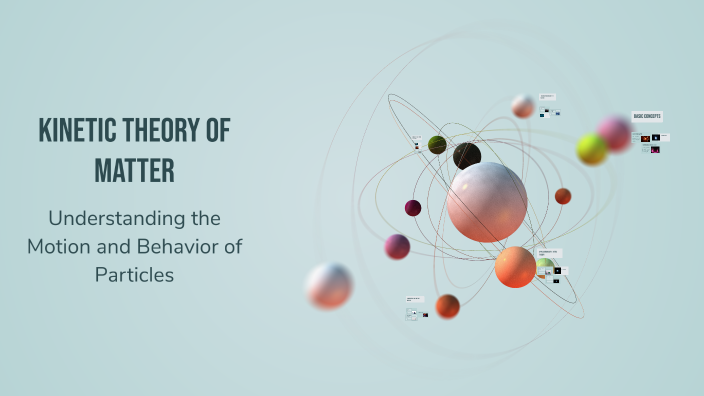 Kinetic Theory of Matter by Poojesh Bharambe on Prezi
