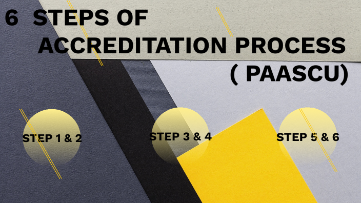 6 STEPS Of PAASCU ACCREDITATION PROCESS by Jayson David Estella on Prezi