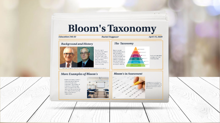 Bloom's Taxonomy by Rachel Enggasser on Prezi