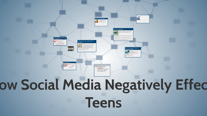How Social Media Effects Teens by scott oncea