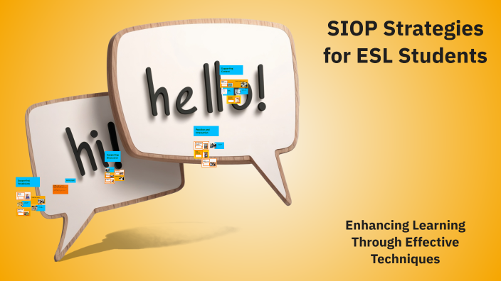SIOP Strategies for ESL Students by Sara Phillips on Prezi