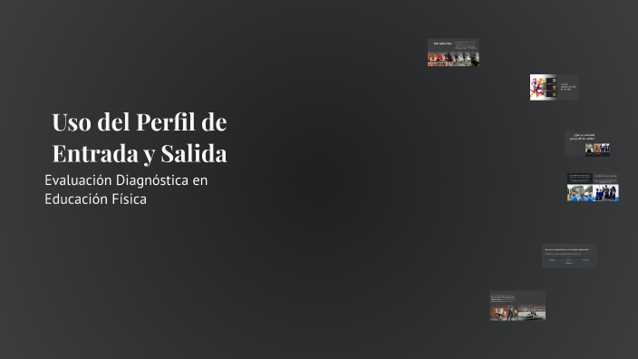 Uso del Perfil de Entrada y Salida by HEKAR ZUÑIGA on Prezi