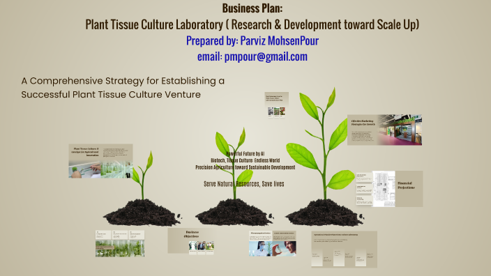Plant Tissue Culture Laboratory Business Plan by Par pour on Prezi