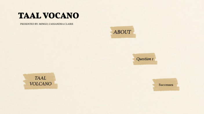 Taal Volcano Cassandra Claire Mingo by Cassandra Claire Mingo on Prezi