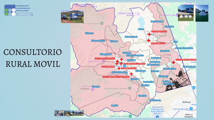 Mapa de Centros de Salud en Lampa by Felipe Andrés Sandoval González on ...