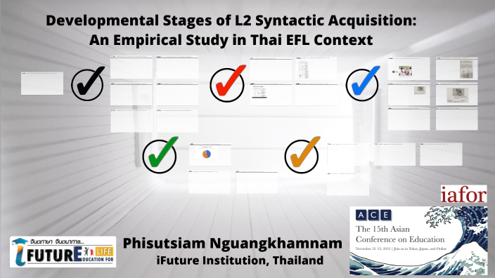 Developmental Stages of L2 Syntactic Acquisition: An Empirical Study in ...