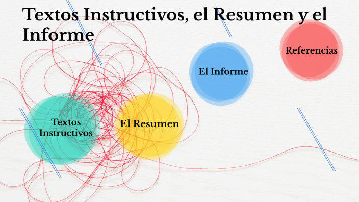 Texto Instructivo, el Resumen y el Informe by Walberto Esteban Ortega ...