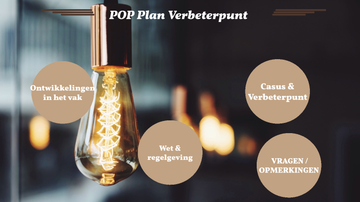 POP Plan Verbeterpunt by on Prezi