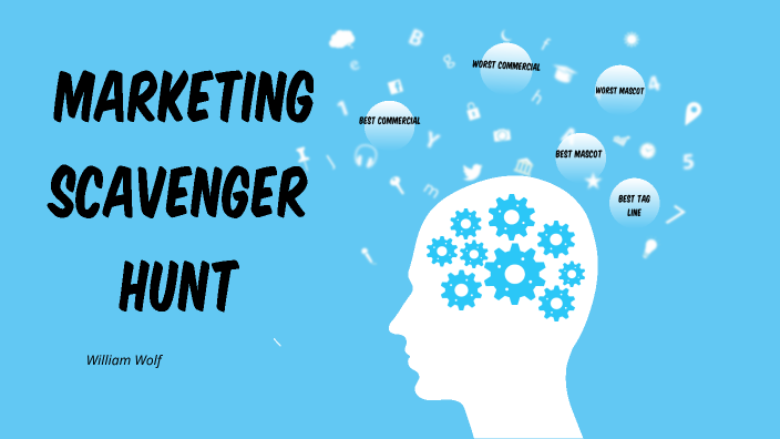 marketing scavenger hunt by William Wolf on Prezi