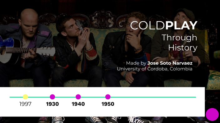 Coldplay's Timeline by Jose Enrique Soto Narvaez on Prezi