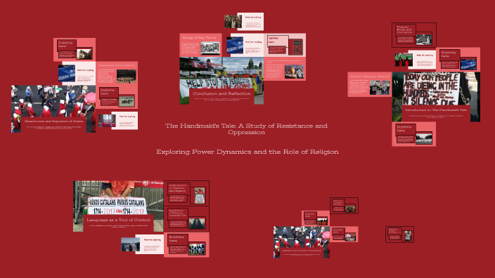Resistance and Oppression in The Handmaid's Tale by Kahurangi Amaru on ...