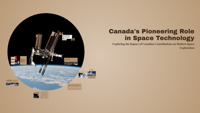 Canada's Pioneering Role in Space Technology by dhiv4350 dhiv4350 on Prezi