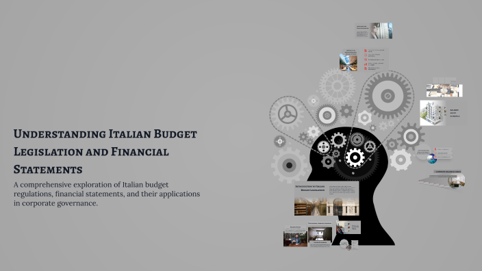 Understanding Italian Budget Legislation and Financial Statements by ...