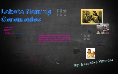 Lakota Names by Mercedes Winegar on Prezi