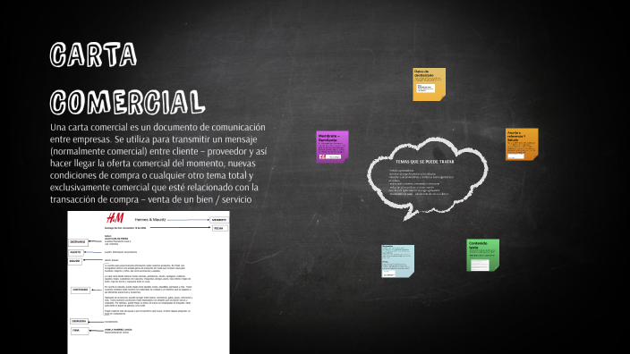 CARTA COMERCIAL by angieyiseth torres gomez on Prezi