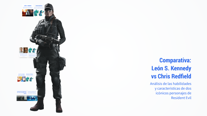 Comparativa: León S. Kennedy vs Chris Redfield by Oliver Brayan Galvan ...