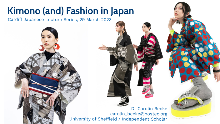 Cardiff-Japanese Lecture Series: imono and Fashion in Japan by Carolin ...