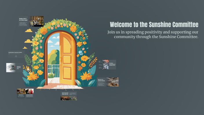 Welcome to the Sunshine Committee by Edna Ruiz on Prezi