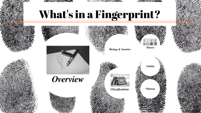 What's in a Fingerprint? by Michaela Beggins on Prezi