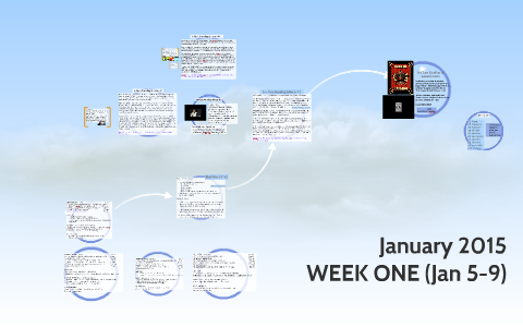 January 2015 WEEK ONE by
