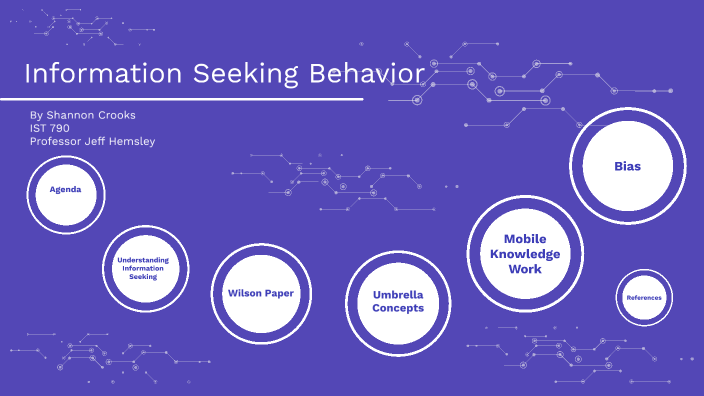 Information Seeking Behavior by Shannon Crooks on Prezi